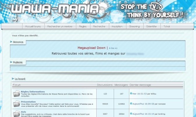 Les alternatives au site de Warez francophone Wawa mania